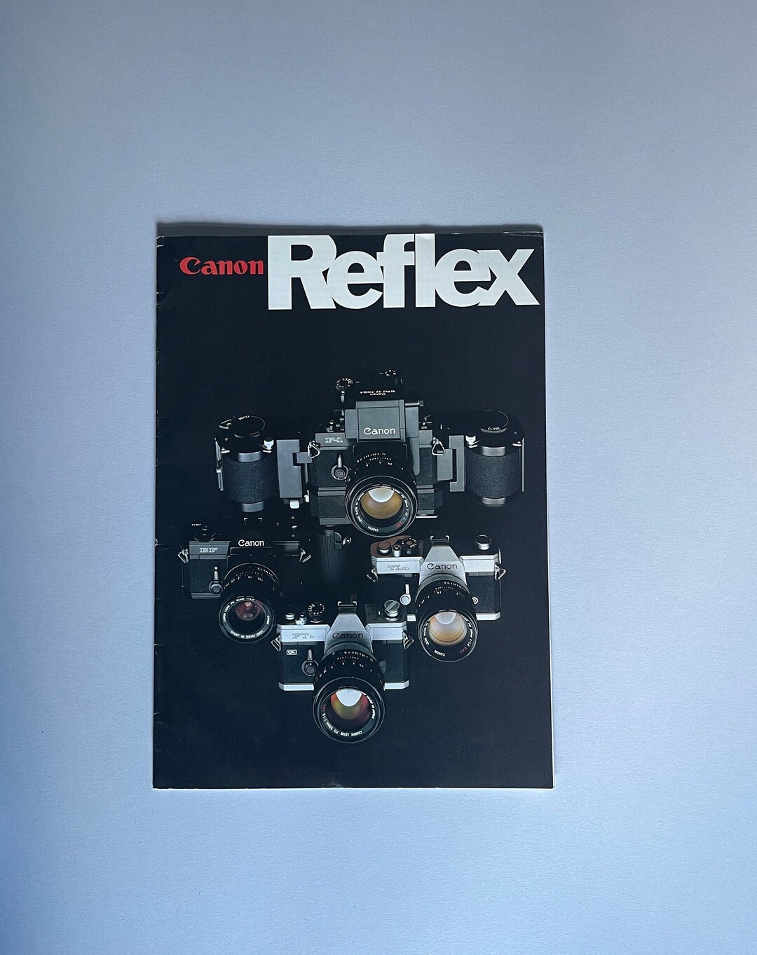 Canon Reflex, A4 Camera Brochure, 1970's, 30 Pages - Etsy