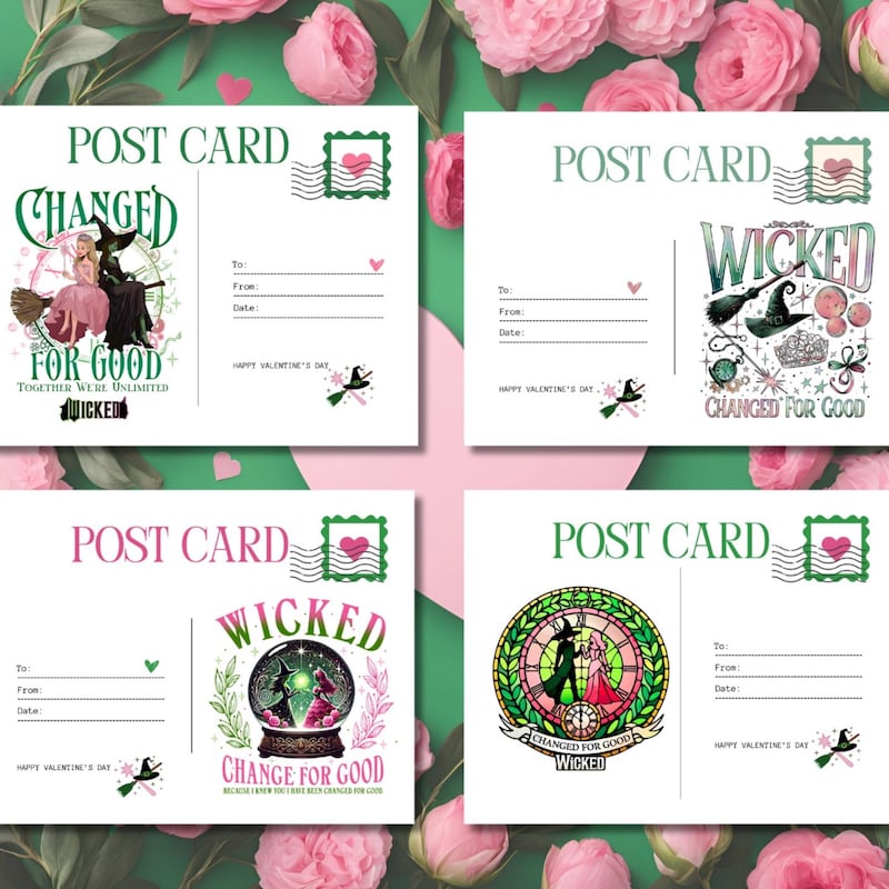 Wicked Valentine Cards - Etsy