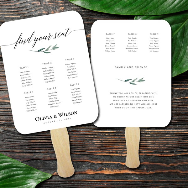 Fans for Wedding Favors - Etsy