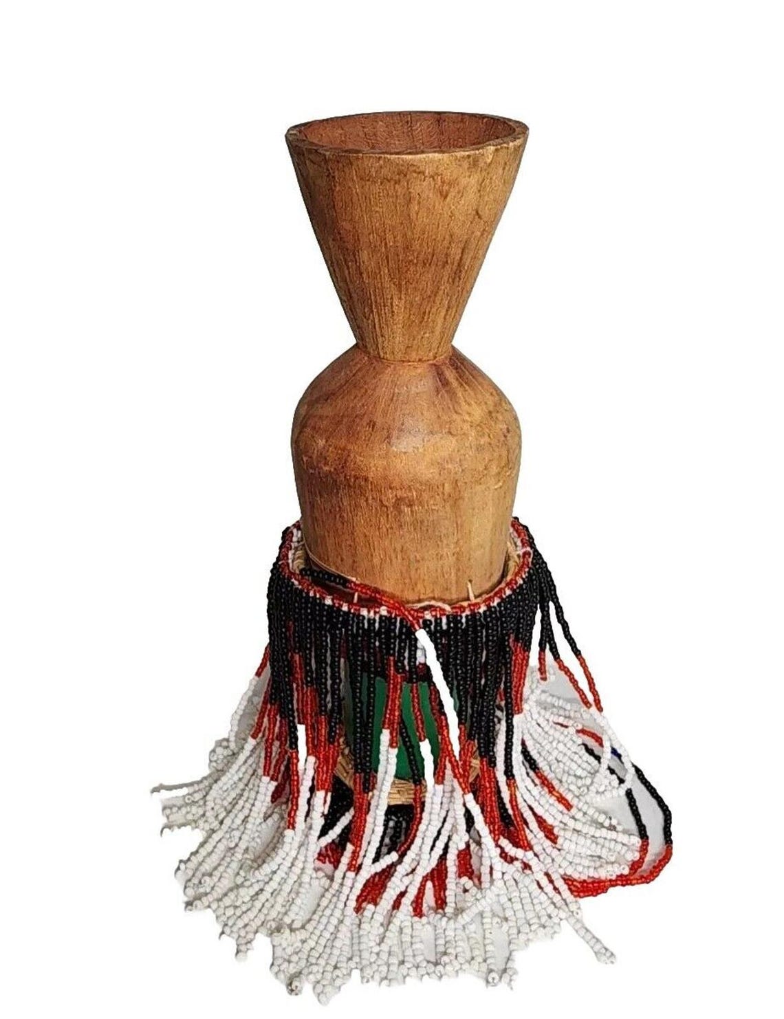 Rare Vintage Ethiopian Arsi Oromo Beaded Carved African Ethnic Tribal ...