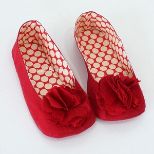 Juliet Women's Room Shoes PDF Sewing Pattern - Etsy