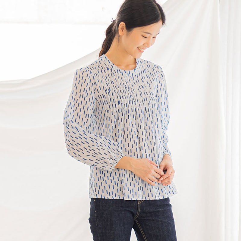Pintuck Blouse - Etsy