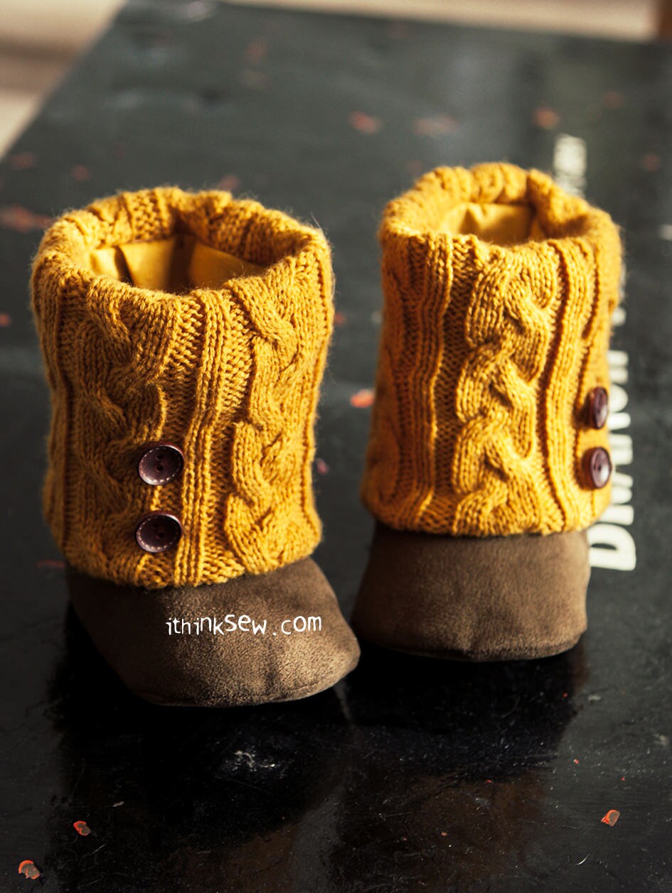 Annmarie Baby Boots PDF Sewing Pattern - Etsy