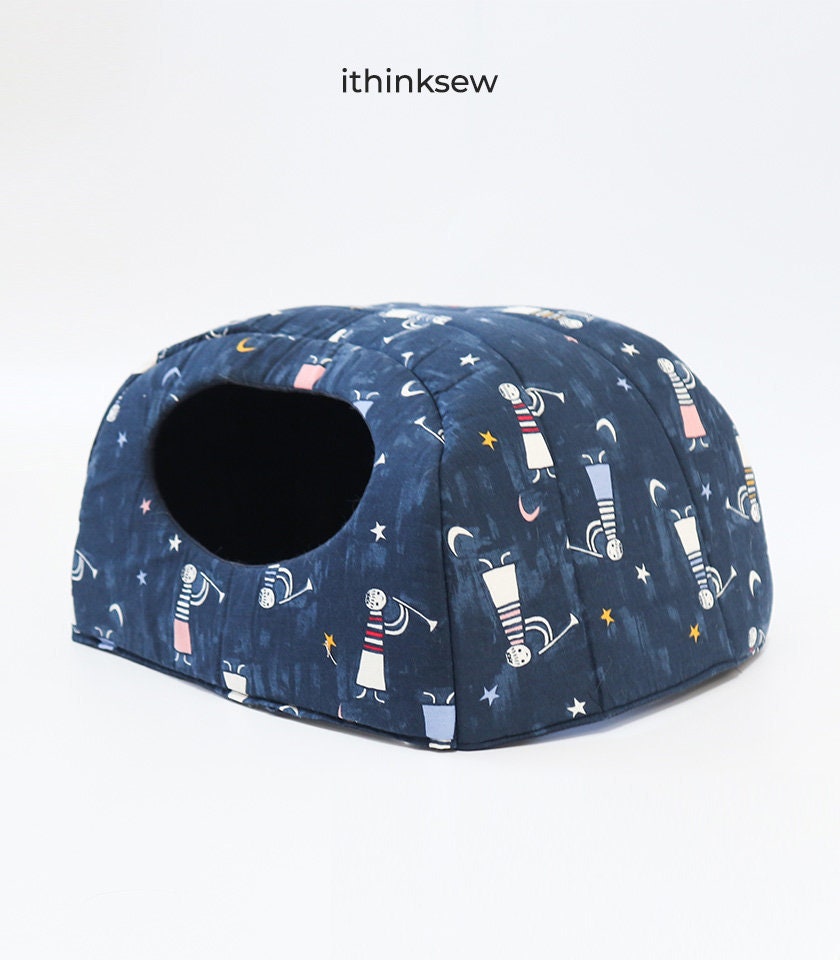 Cat House PDF Sewing Patterns & Video Tutorial 2 Size - Etsy