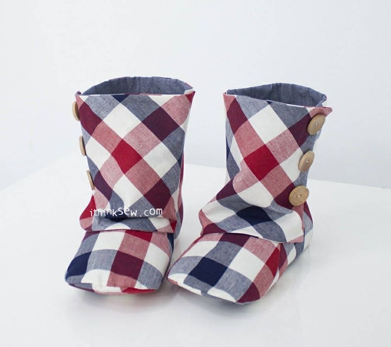 Adult 3 Button Boots PDF Sewing Pattern - Etsy