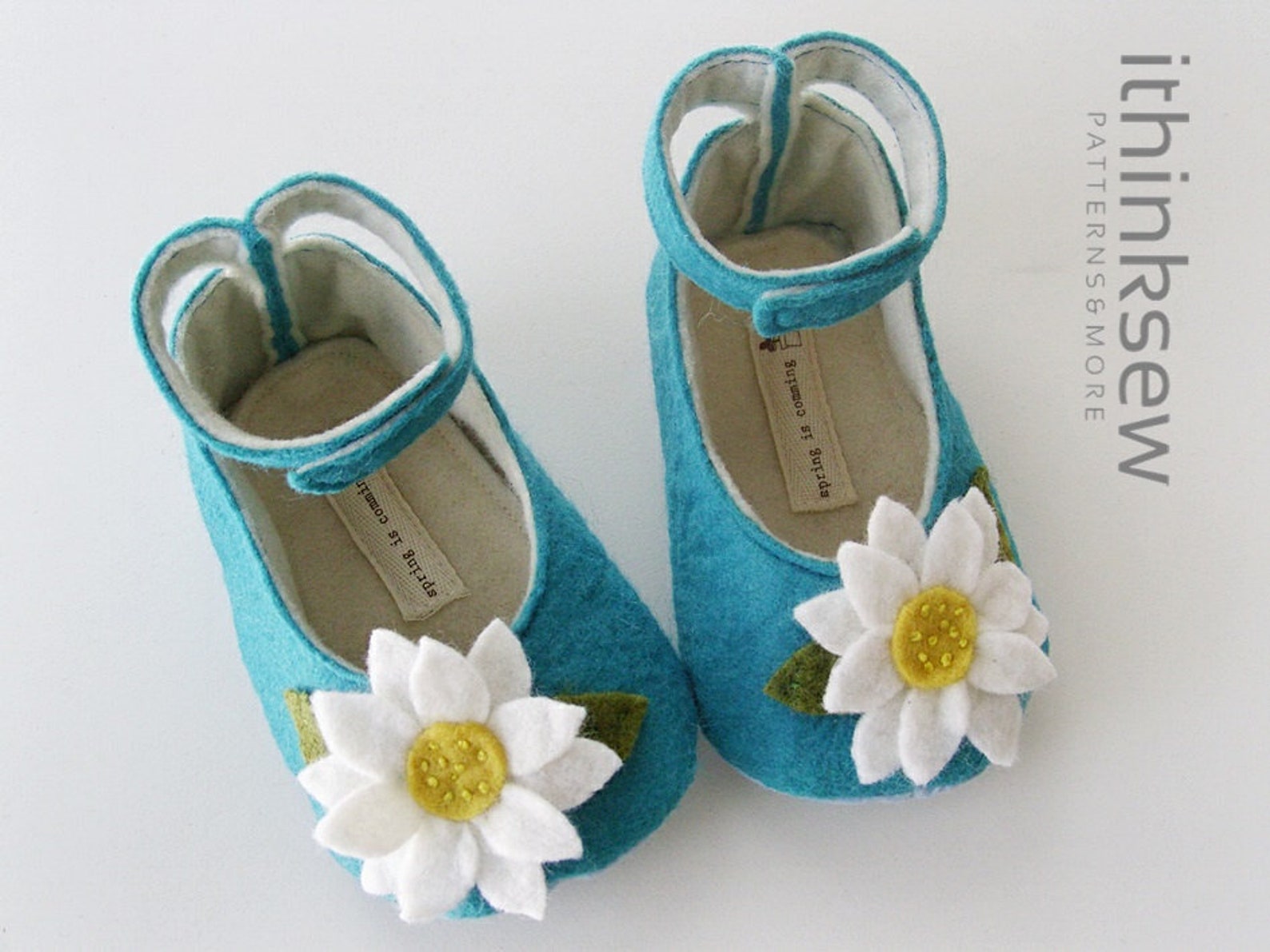 Leila Felt Baby Shoes PDF Sewing Pattern | Etsy