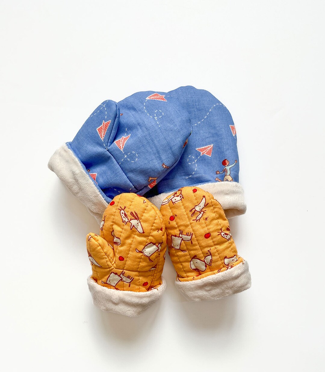 Haru Winter Mittens for Baby and Kids PDF Sewing Pattern - Etsy