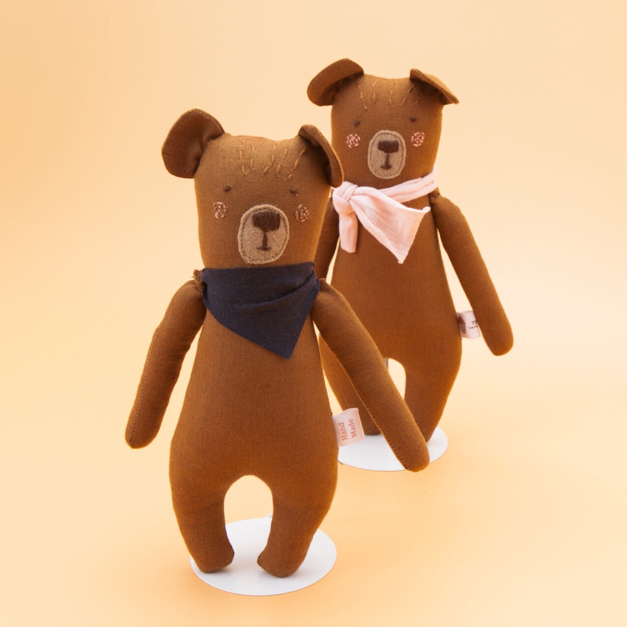 Bear Family Dolls PDF Sewing Pattern Rag Doll Tutorial - Etsy