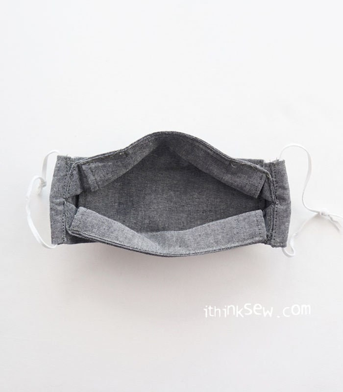 3D Mask With Filter Pocket PDF Sewing Pattern with Video | Etsy