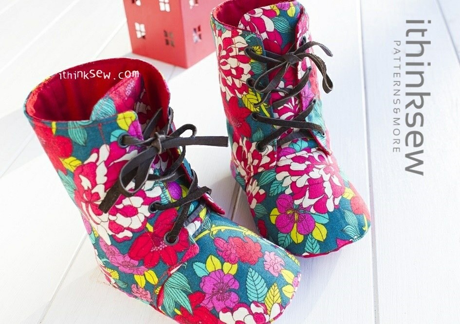Adler Baby Combat Boots PDF Sewing Pattern - Etsy