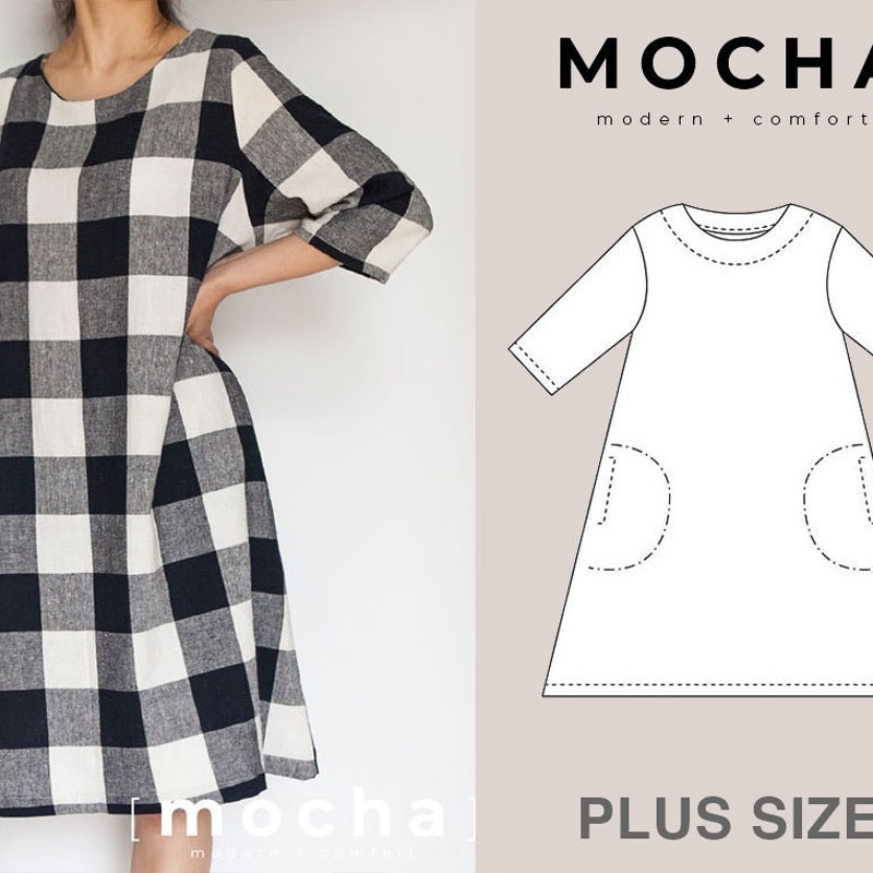 Plus Size Tunic Patterns - Etsy