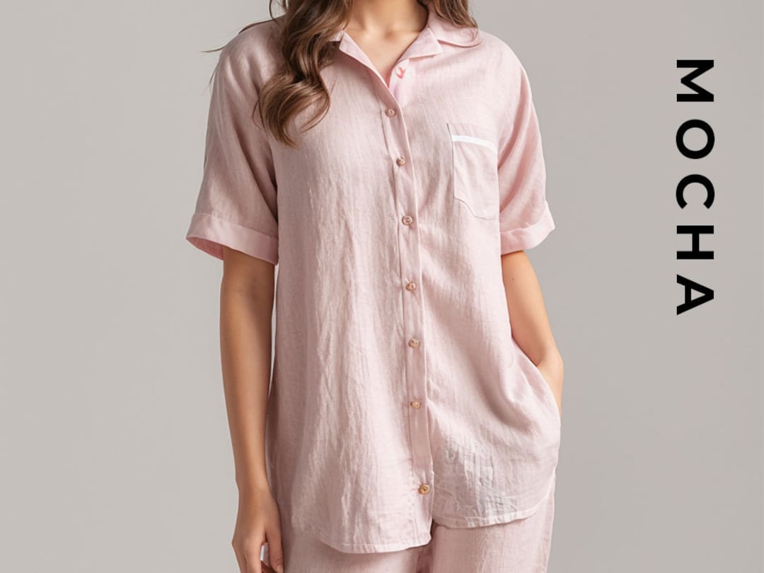 4 Styles Blaine Pajama Shirts PDF Sewing Pattern - 4 Kinds of Paper (A4 ...
