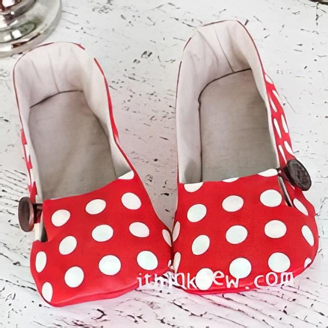 Daphne Women's Shoes PDF Sewing Pattern - Etsy Canada