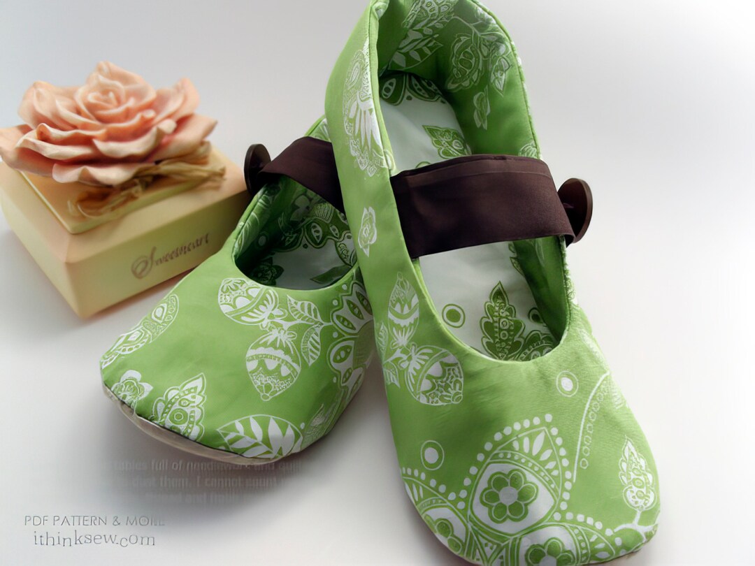 Annie Women's Mary Janes Shoes PDF Sewing Pattern - Etsy