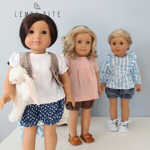 Lele Bubble Shorts PDF Pattern for 18" American Girl Doll PDF Sewing ...