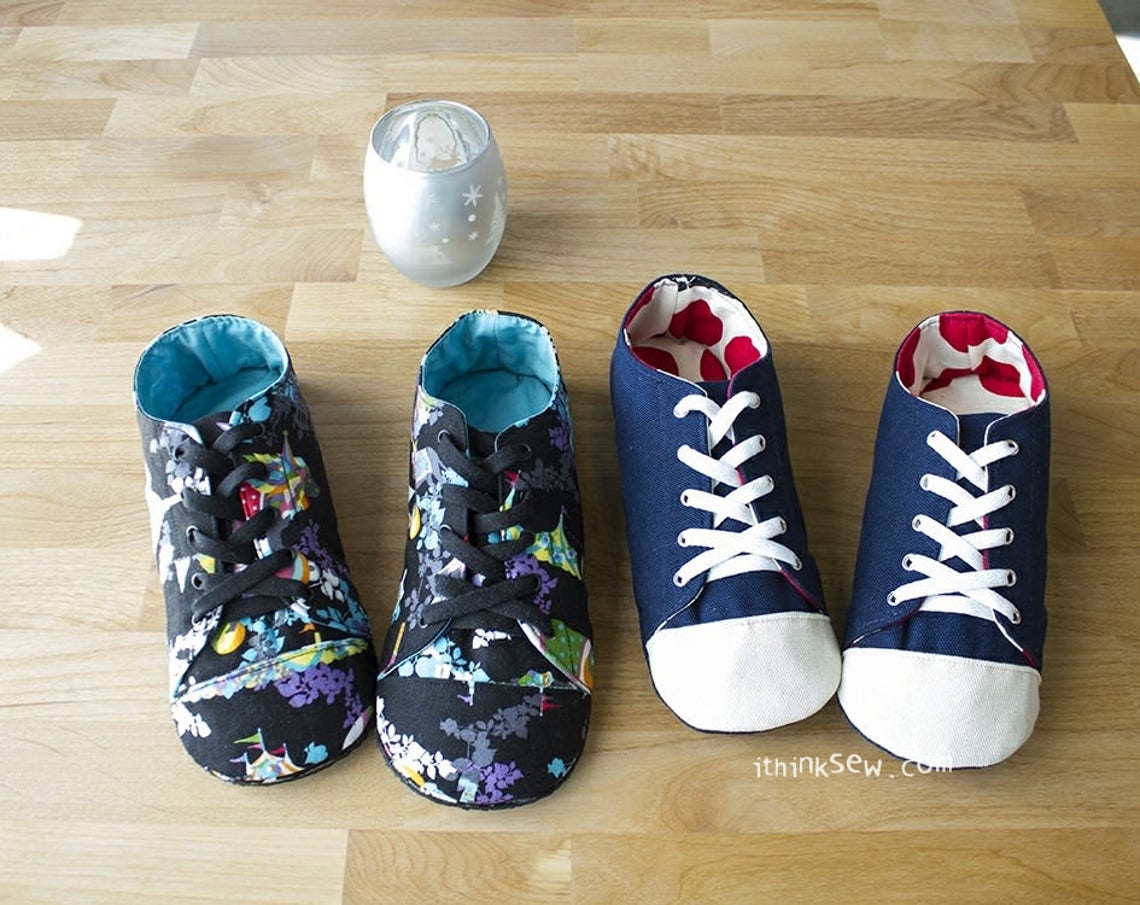 Kaley Women's Sneakers PDF Sewing Pattern - Etsy