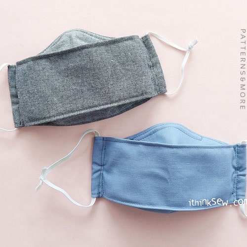 Neck Scarf Mask PDF Sewing Pattern - Etsy