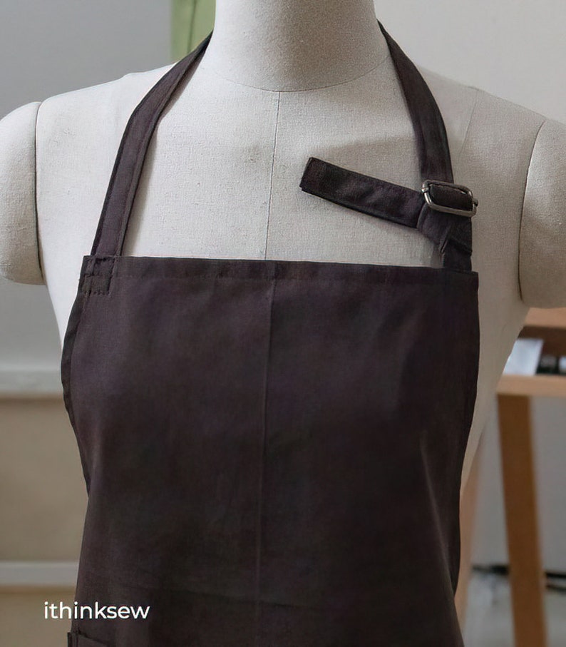 Cai Basic Aprons PDF Sewing Pattern (3 Sizes) Unisex Canvas Work Apron ...