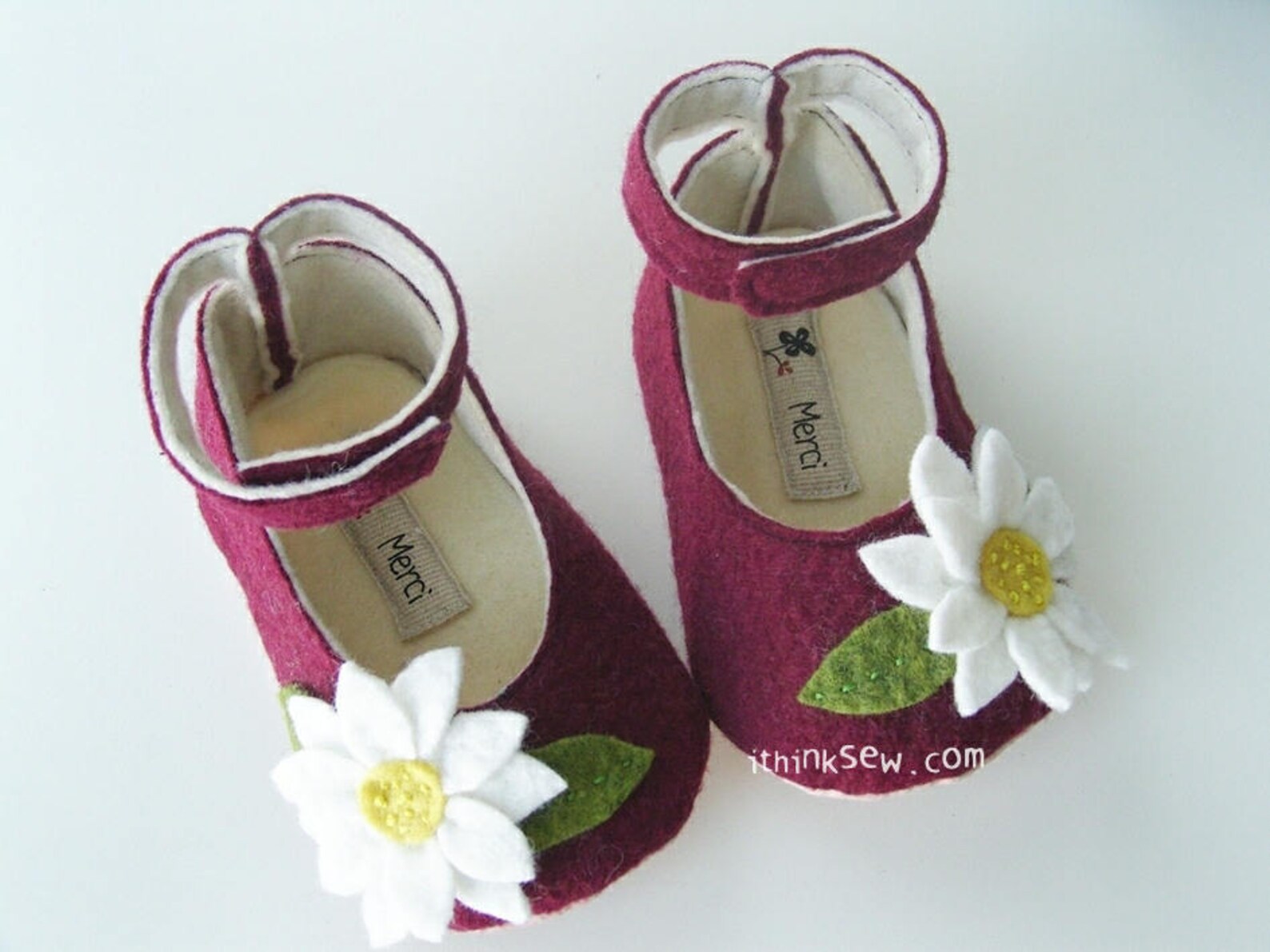 Leila Felt Baby Shoes PDF Sewing Pattern - Etsy