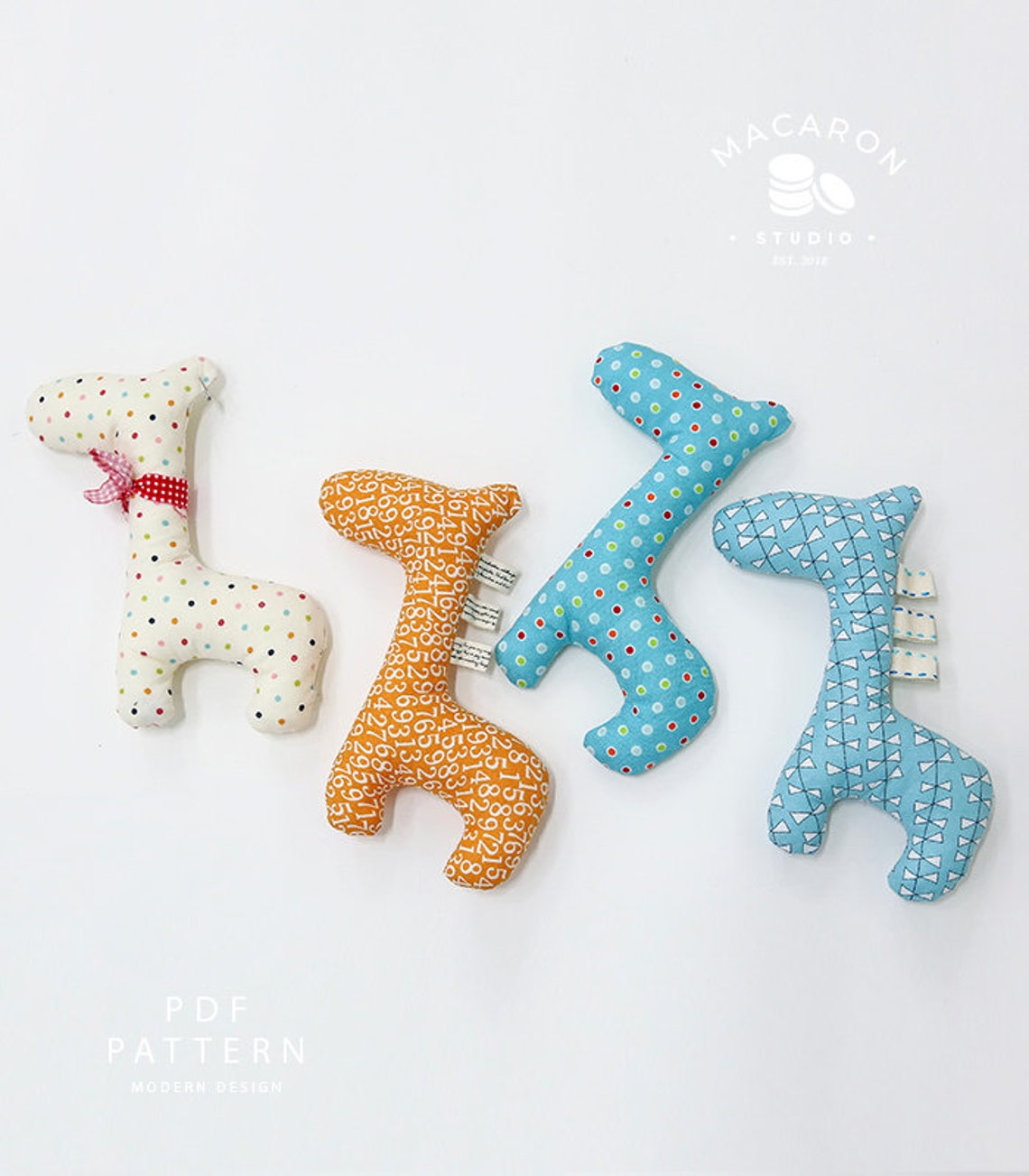 Animal Rattles PDF Sewing Pattern - Etsy