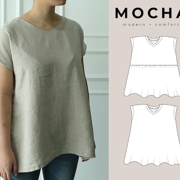 Plus Size Sewing Patterns for Women - Etsy