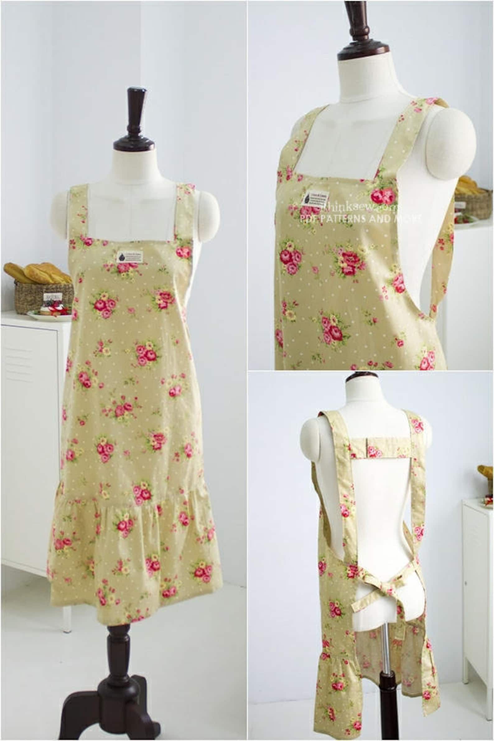 Cary Apron (3 Styles) PDF Sewing Pattern ONLY - Etsy