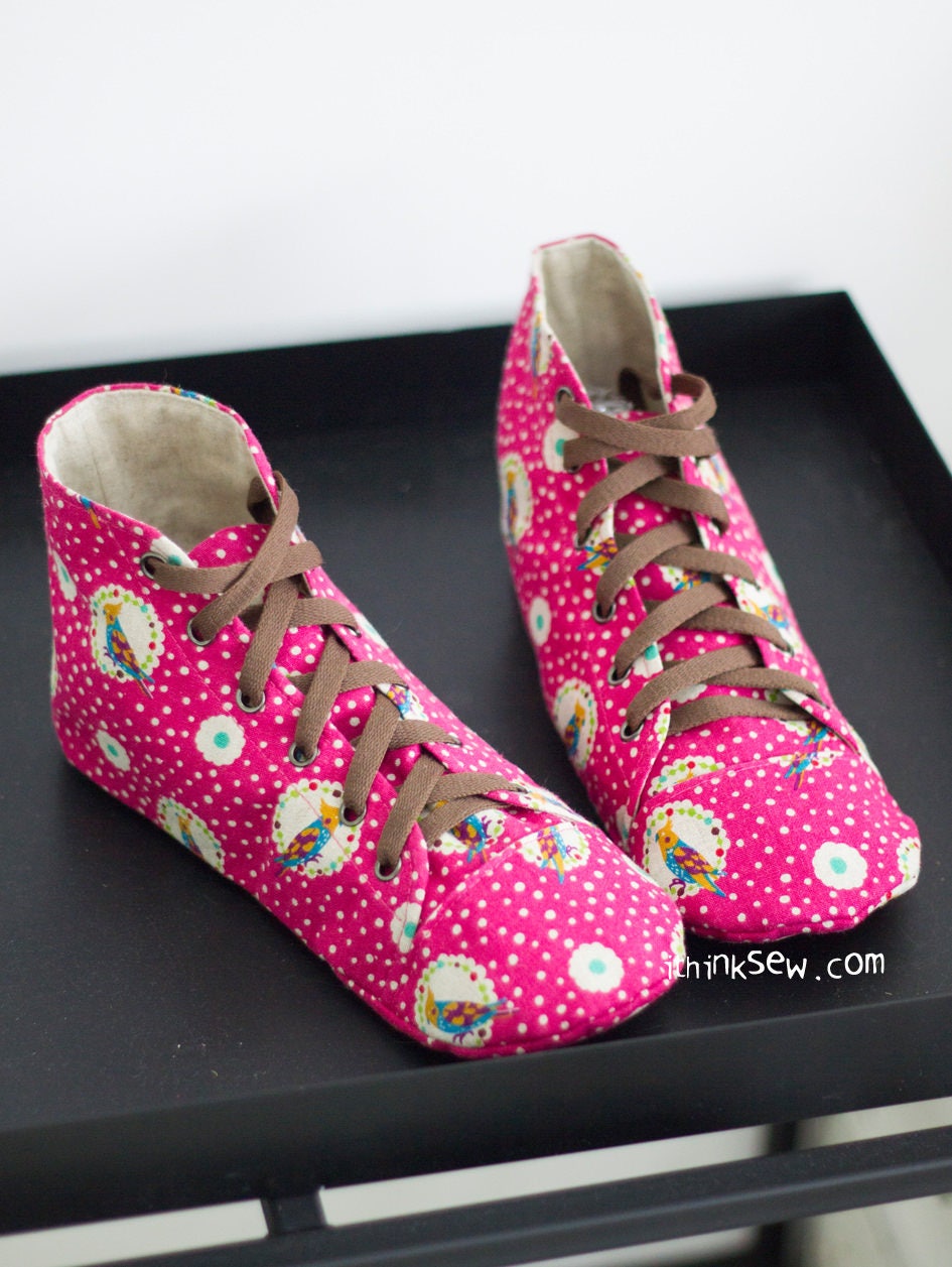 Aidan Woman Sneakers PDF Sewing Pattern - Etsy