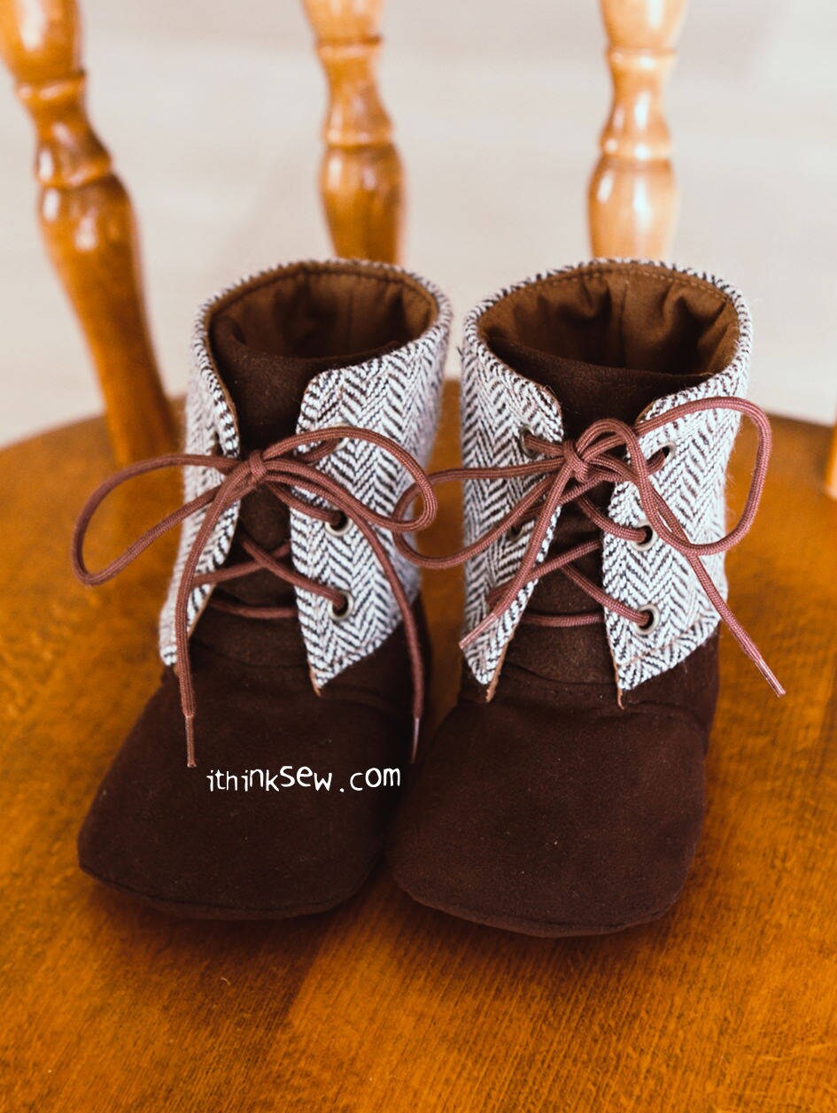 Mitchelle Baby Boots PDF Sewing Pattern - Etsy