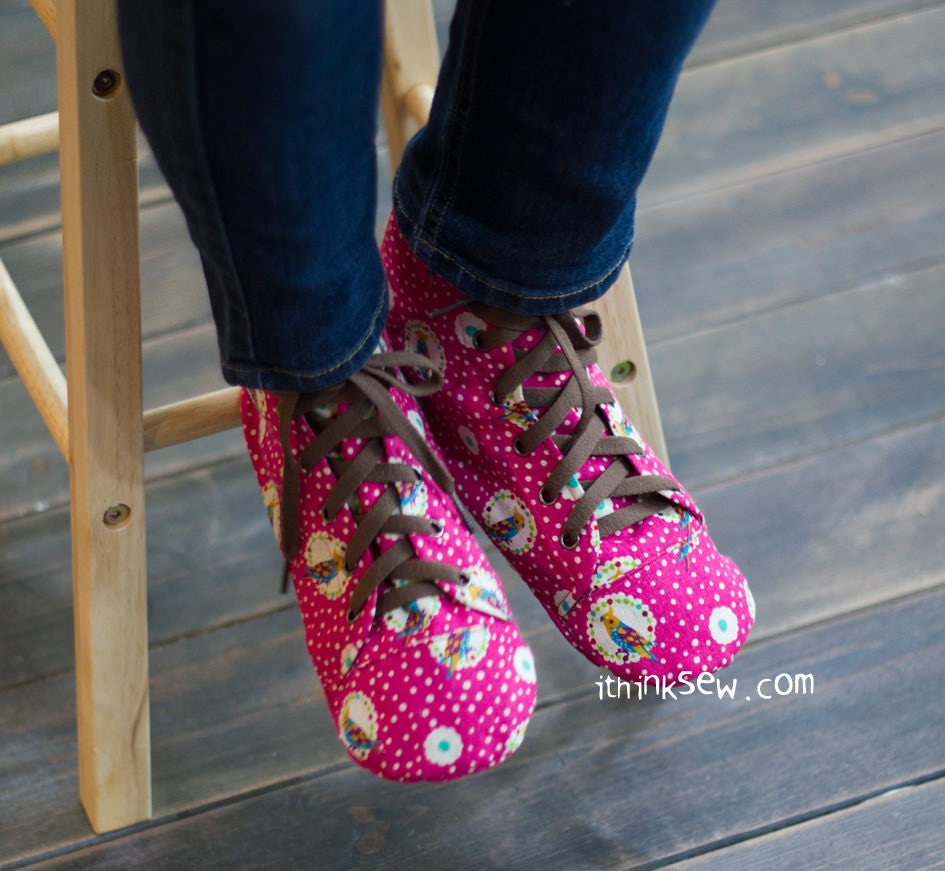 Aidan Woman Sneakers PDF Sewing Pattern - Etsy