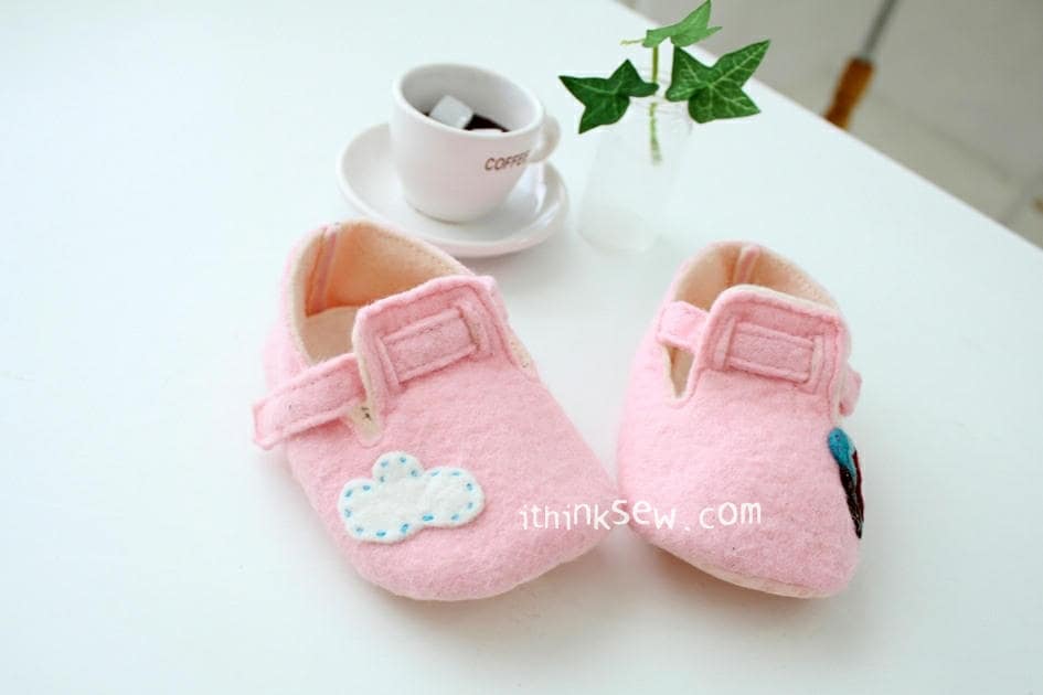 Taylor Felt Baby Booties PDF Sewing Pattern - Etsy