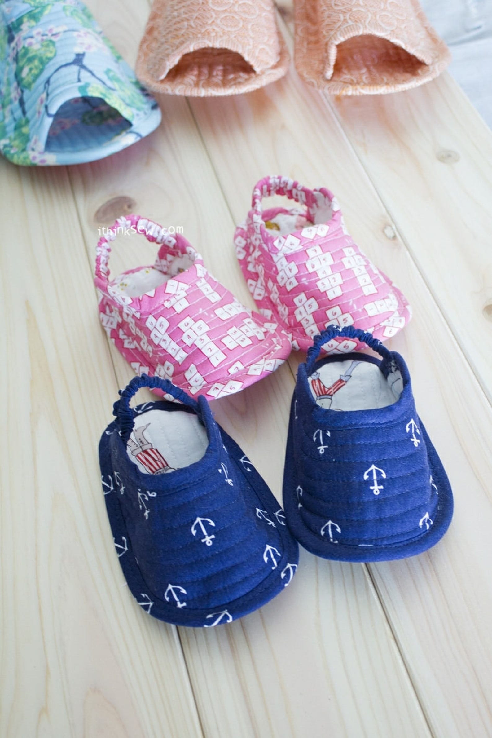 Norman Baby Slippers PDF Sewing Pattern - Etsy