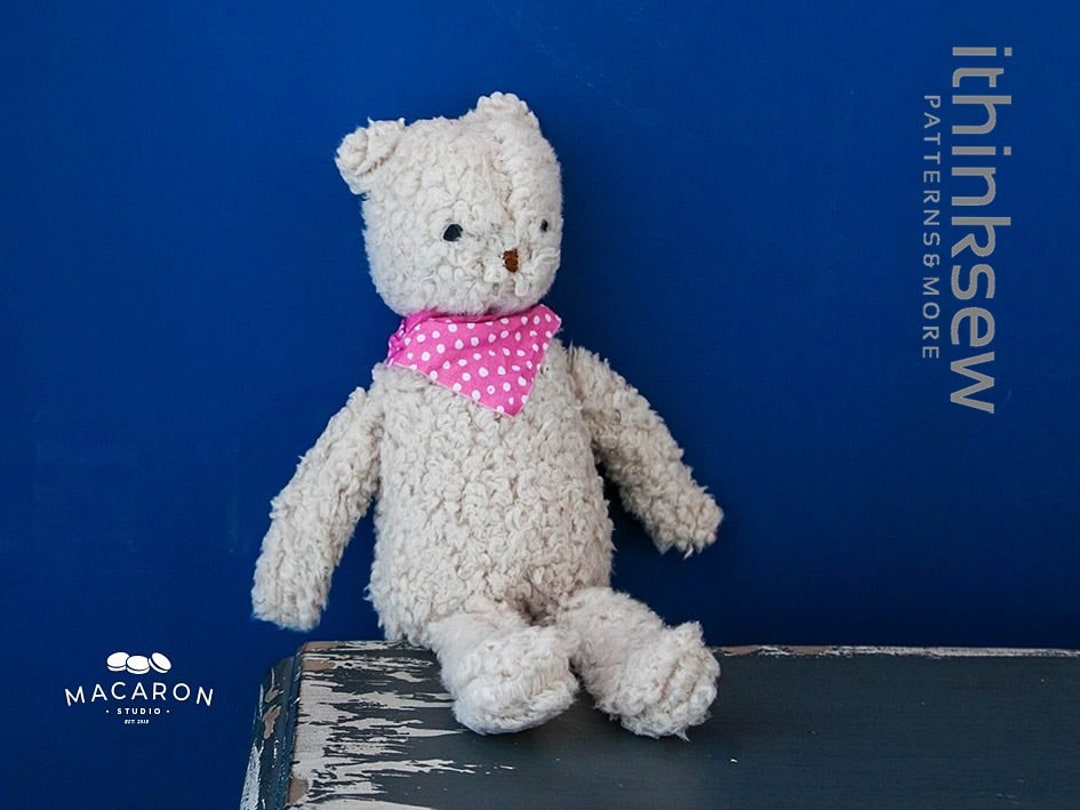 Teddy Bear PDF Sewing Pattern - Etsy
