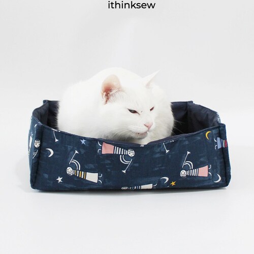 Cat House PDF Sewing Patterns & Video Tutorial 2 Size - Etsy