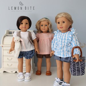 Lele Bubble Shorts PDF Pattern for 18" American Girl Doll PDF Sewing ...