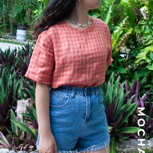 Shae Drop Shoulder Blouse PDF Sewing Pattern - 4 Kinds of Paper (A4, US ...
