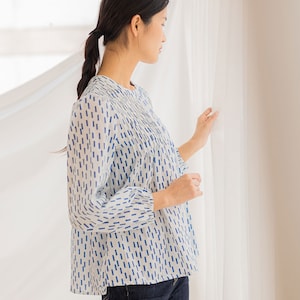 Belle Pintuck Blouse PDF Sewing Pattern - 4 Kinds of Paper (A4, US ...