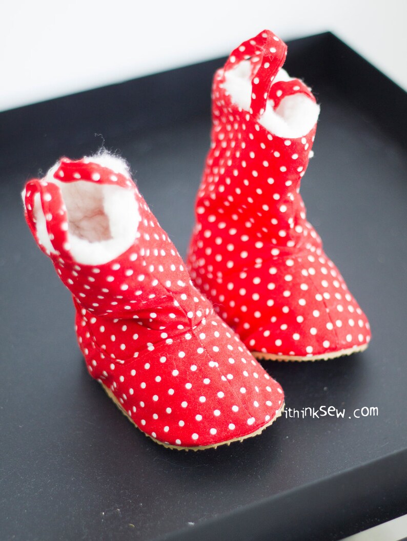 Connor Baby Boots PDF Sewing Pattern - Etsy