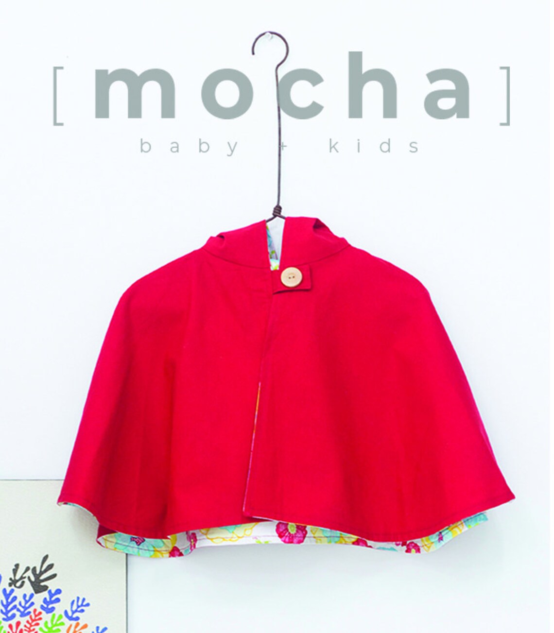 Cecilia Reversible Cape for Baby & Kids PDF Sewing Pattern - Etsy