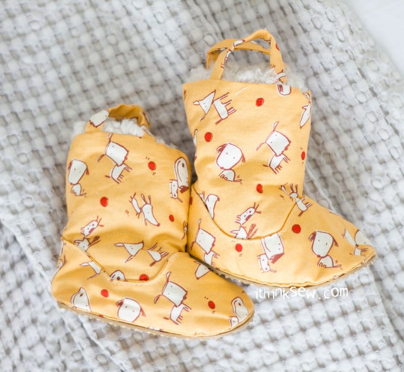 Connor Baby Boots PDF Sewing Pattern - Etsy