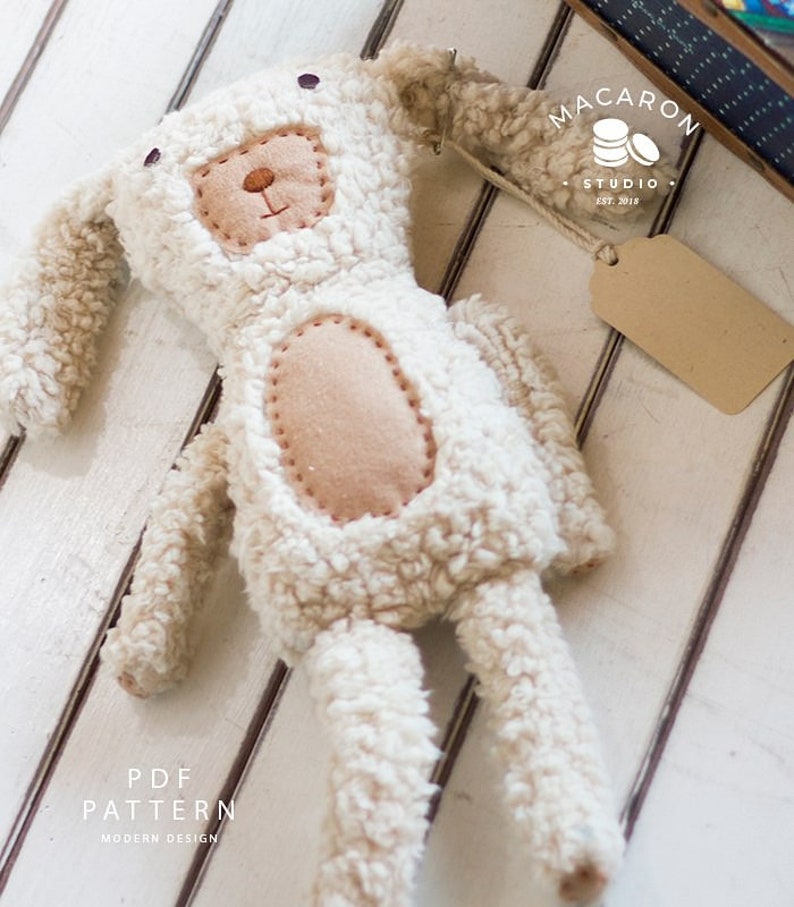 Dasher Doggy Doll PDF Sewing Pattern - Etsy