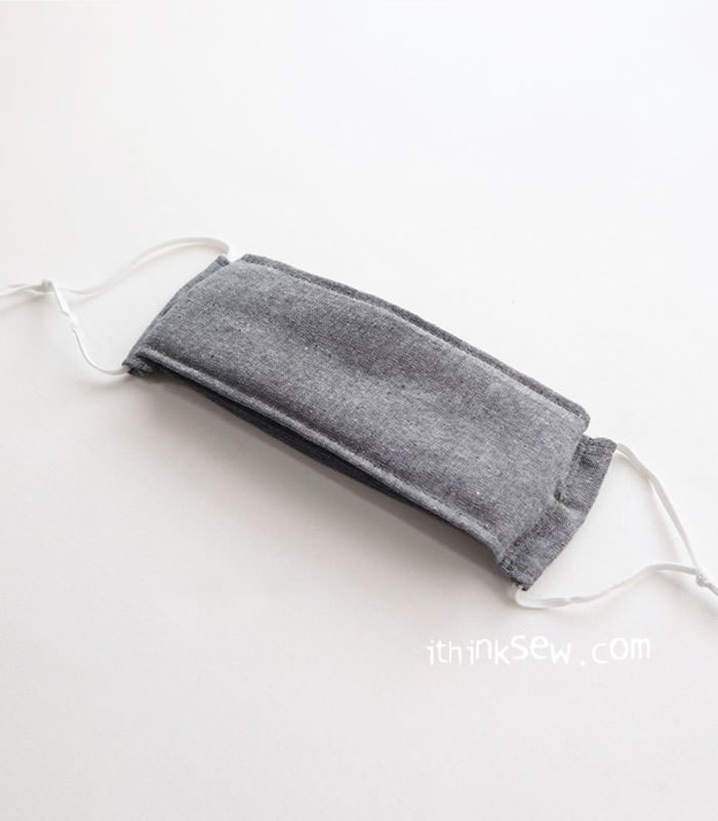 3D Mask With Filter Pocket PDF Sewing Pattern with Video | Etsy