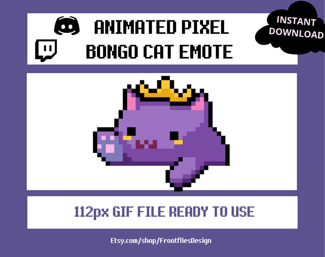 ANIMATED Bongo Cat Yummi League of Legends Kawaii Twitch + Discord Lofi ...