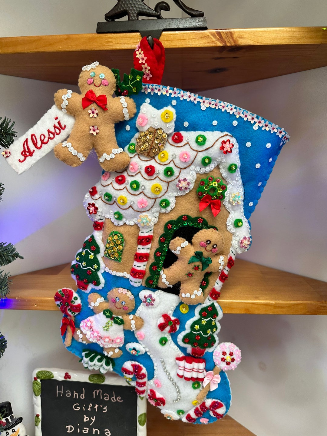 Bucilla Gingerbread Dreams Christmas Stocking **** 2025 Pre Order ... Bucilla Gingerbread Dreams Christmas Stocking **** 2025 Pre Order ...