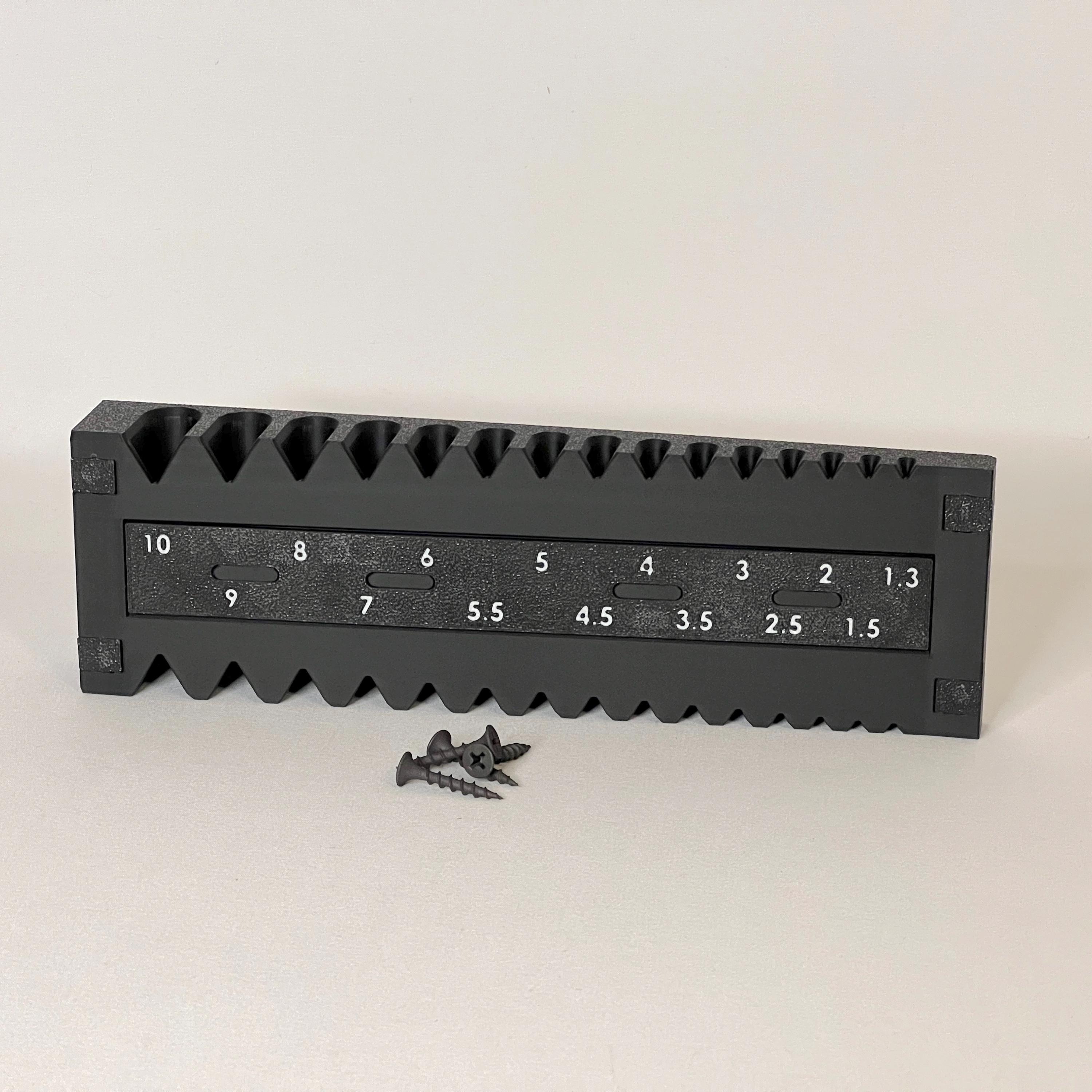 Allen Key / Allen Wrench Wall Mount Storage Organizer / Holder Metric 1 ...