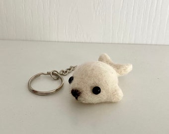 Mini Bee Felt Plush Needle Crafted Gift Cute Keychain - Etsy