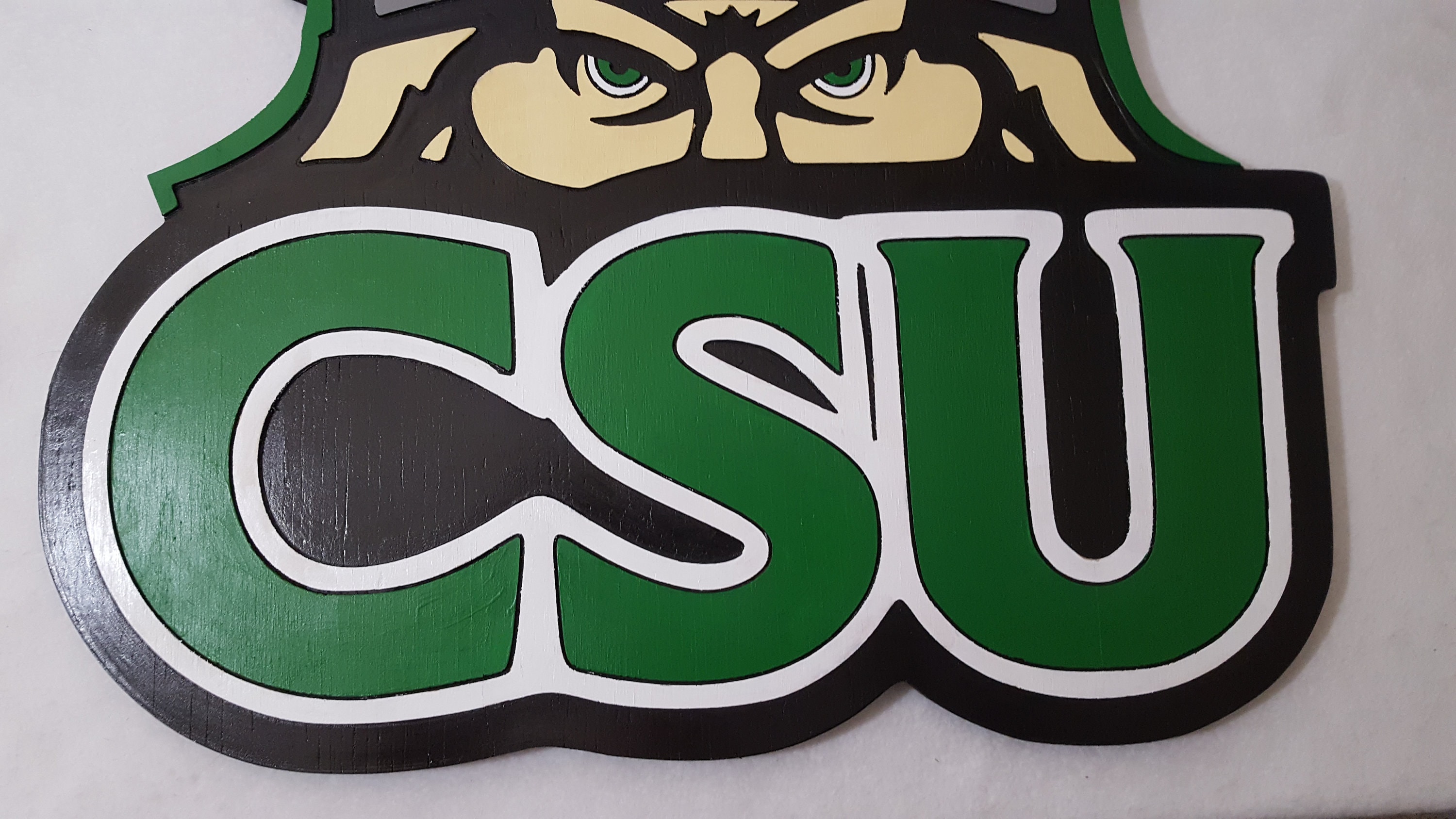 Cleveland State University Wood Logo - Etsy.de