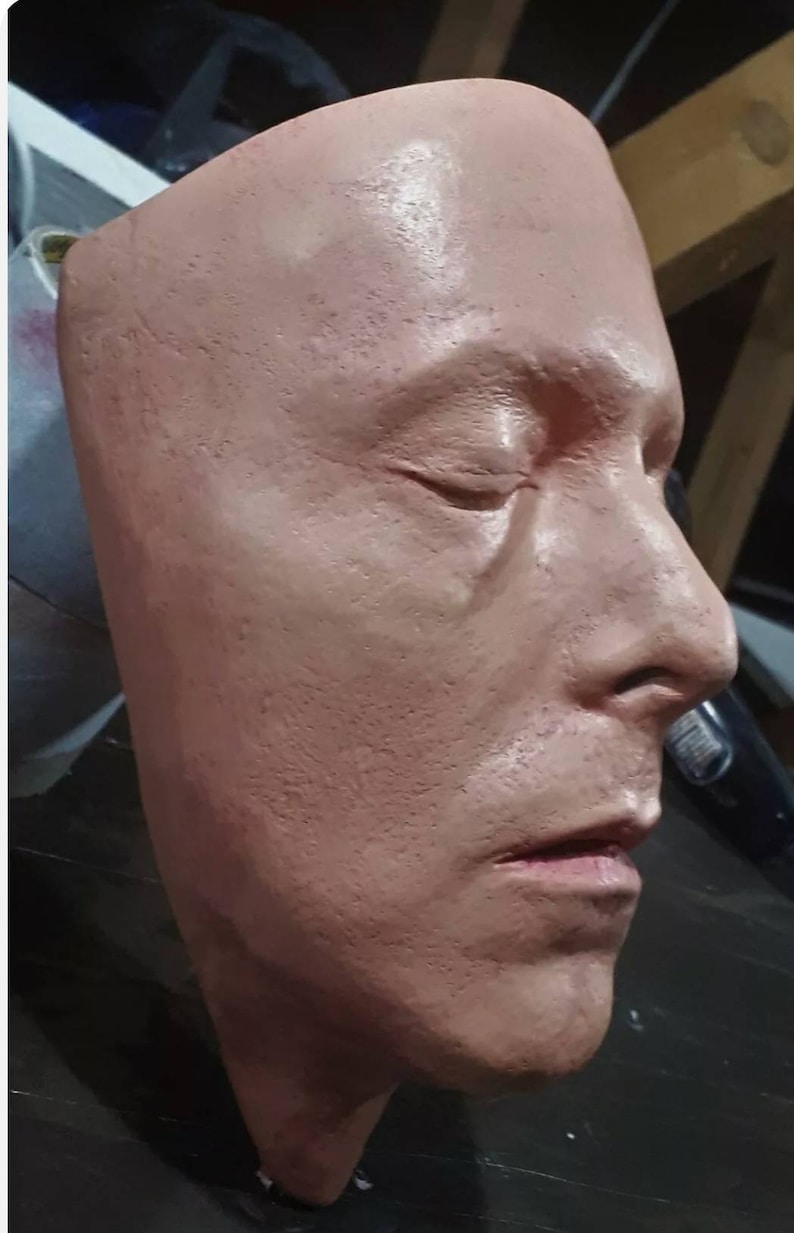 Life Face Cast - David Bowie - Realistic Version - Etsy