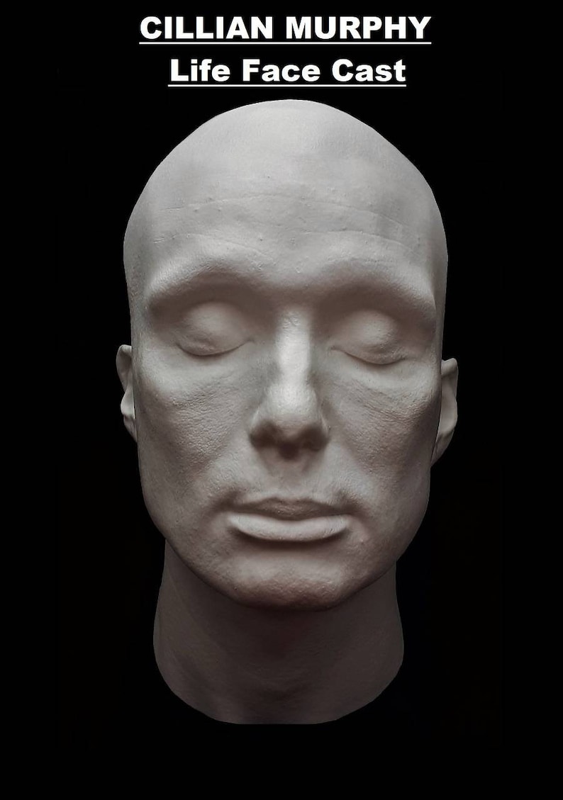 Life Face Cast of Cillian Murphy - Etsy UK