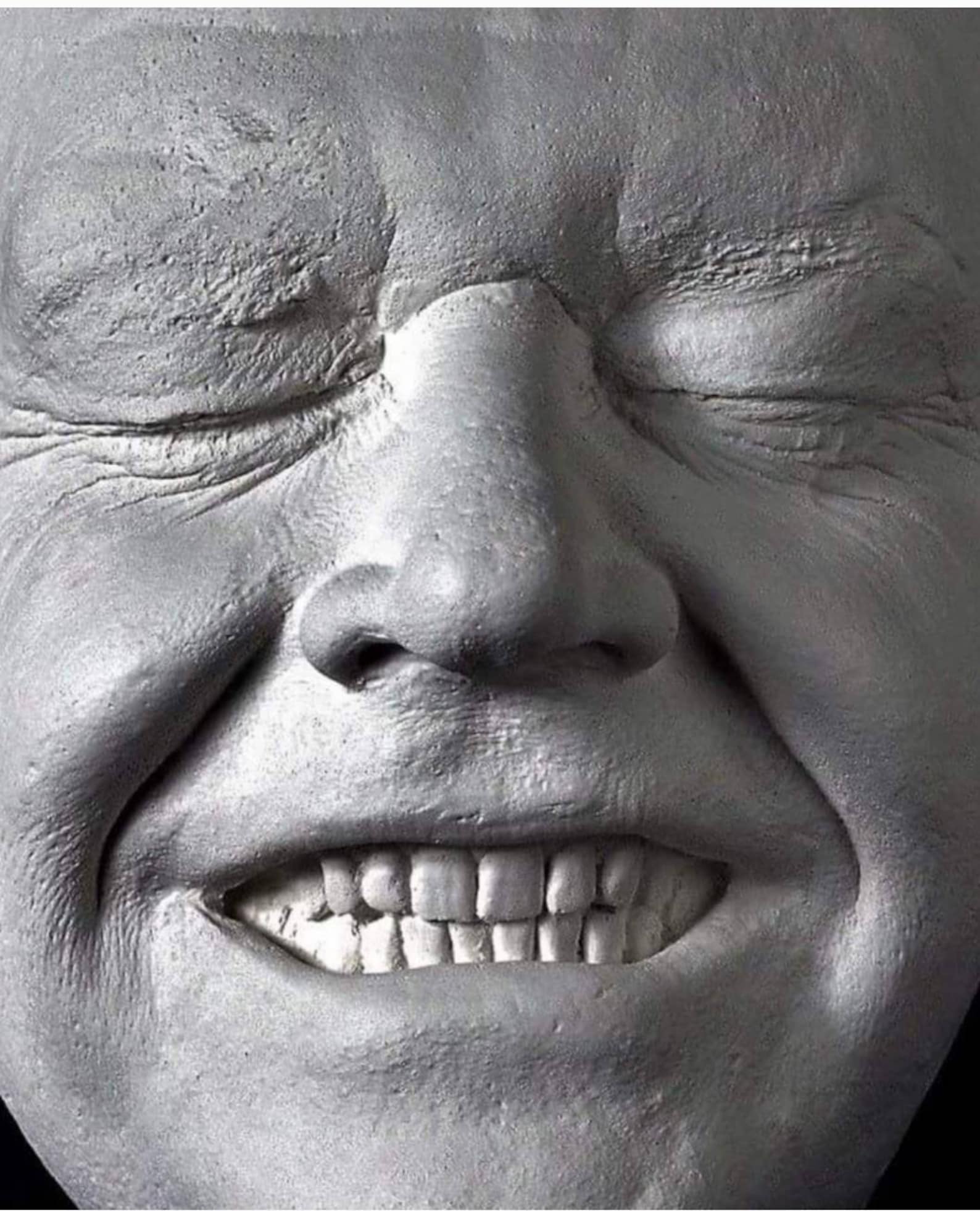 Life Face Cast of Jack Nicholson in White | Etsy
