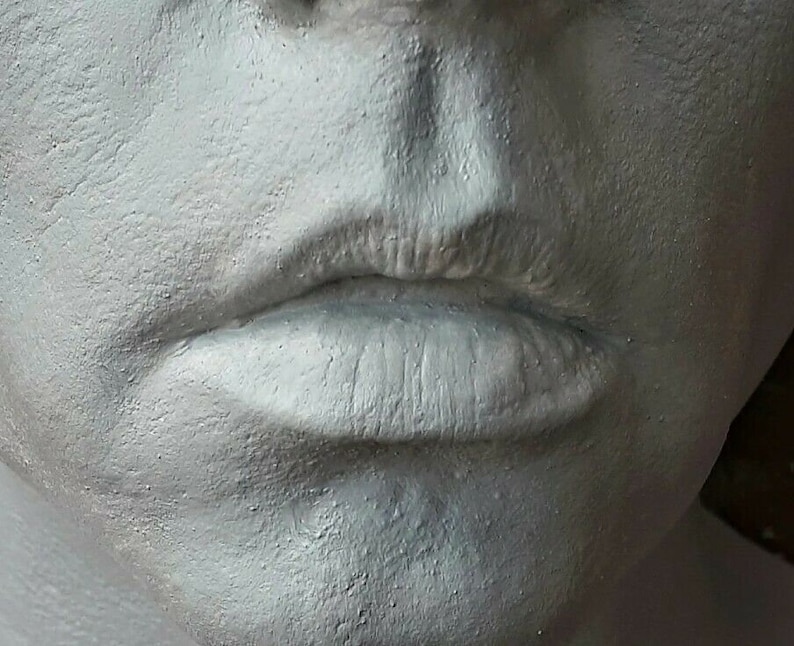 Life Face Cast of Johnny Depp in White - Etsy
